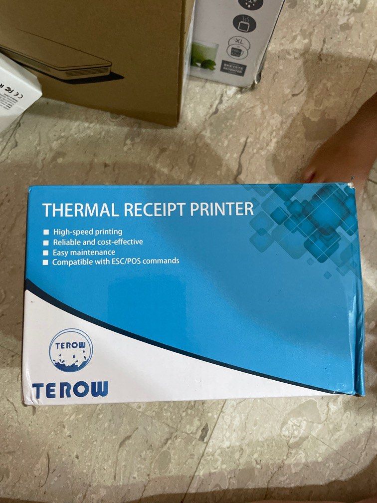 Terow Thermal Receipt Printer, Computers & Tech, Printers, Scanners & Copiers on Carousell