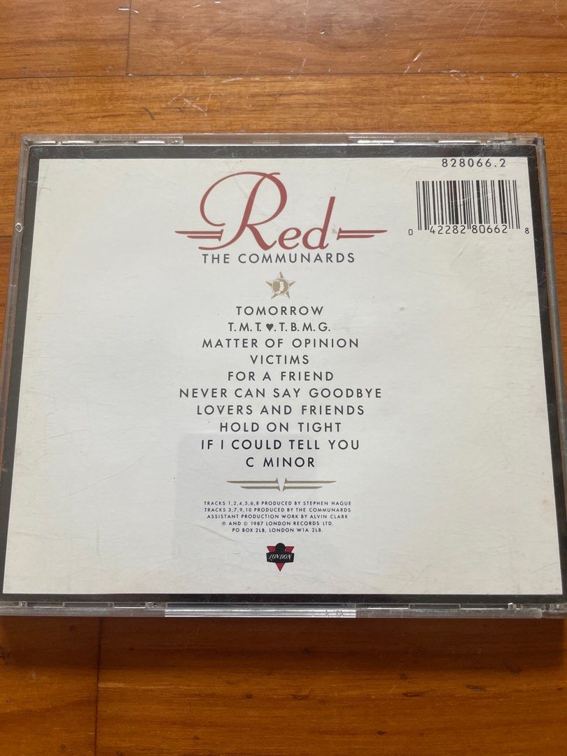 The Communards Red CD, Hobbies & Toys, Music & Media, CDs & DVDs on ...