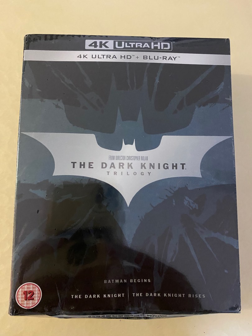 The Dark Knight Trilogy (4K Ultra HD + Blu Ray), Hobbies & Toys, Music & Media, CDs & DVDs on ...