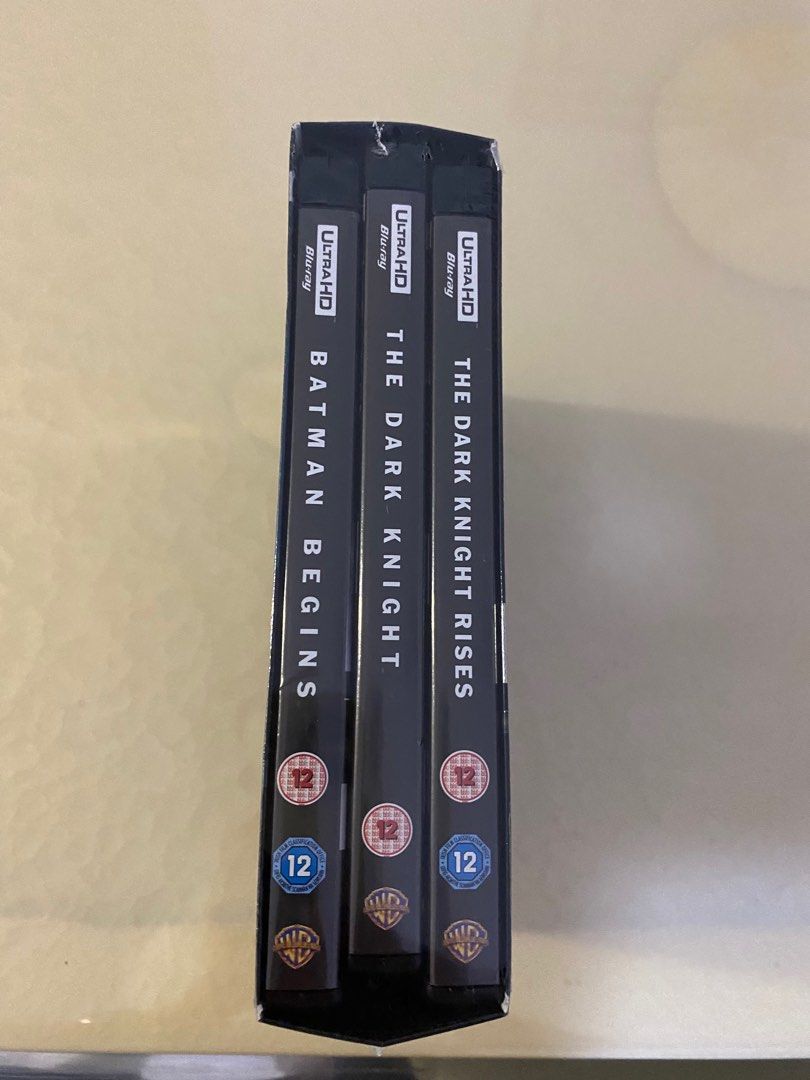 The Dark Knight Trilogy (4K Ultra HD + Blu Ray), Hobbies & Toys, Music & Media, CDs & DVDs on ...