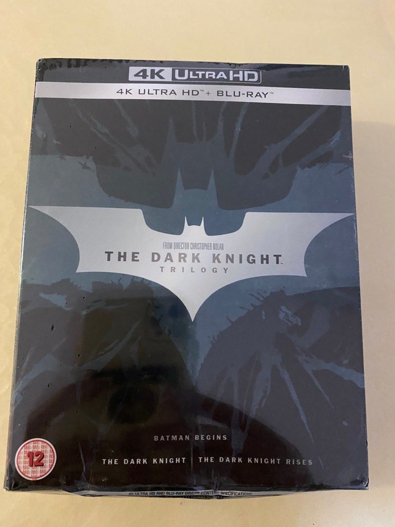 The Dark Knight Trilogy (4K Ultra HD + Blu Ray), Hobbies & Toys, Music & Media, CDs & DVDs on ...