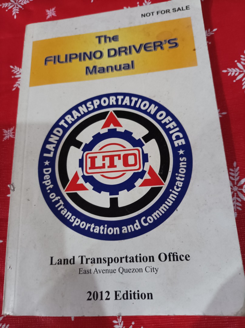 The Filipino Driver's Manual, Hobbies & Toys, Books & Magazines ...
