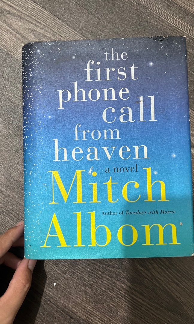 The first phone call from heaven By Mitch Albom (Hard bound) on Carousell