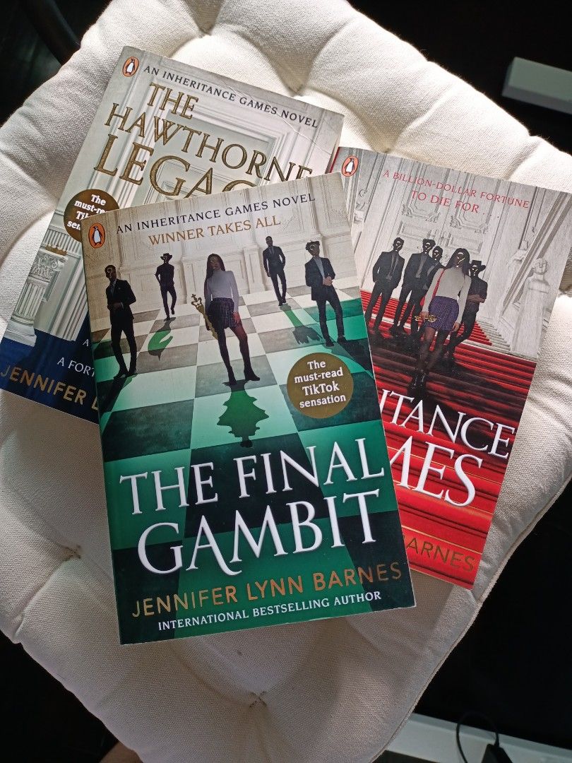 The Inheritance Games (Full set), Hobbies & Toys, Books & Magazines ...