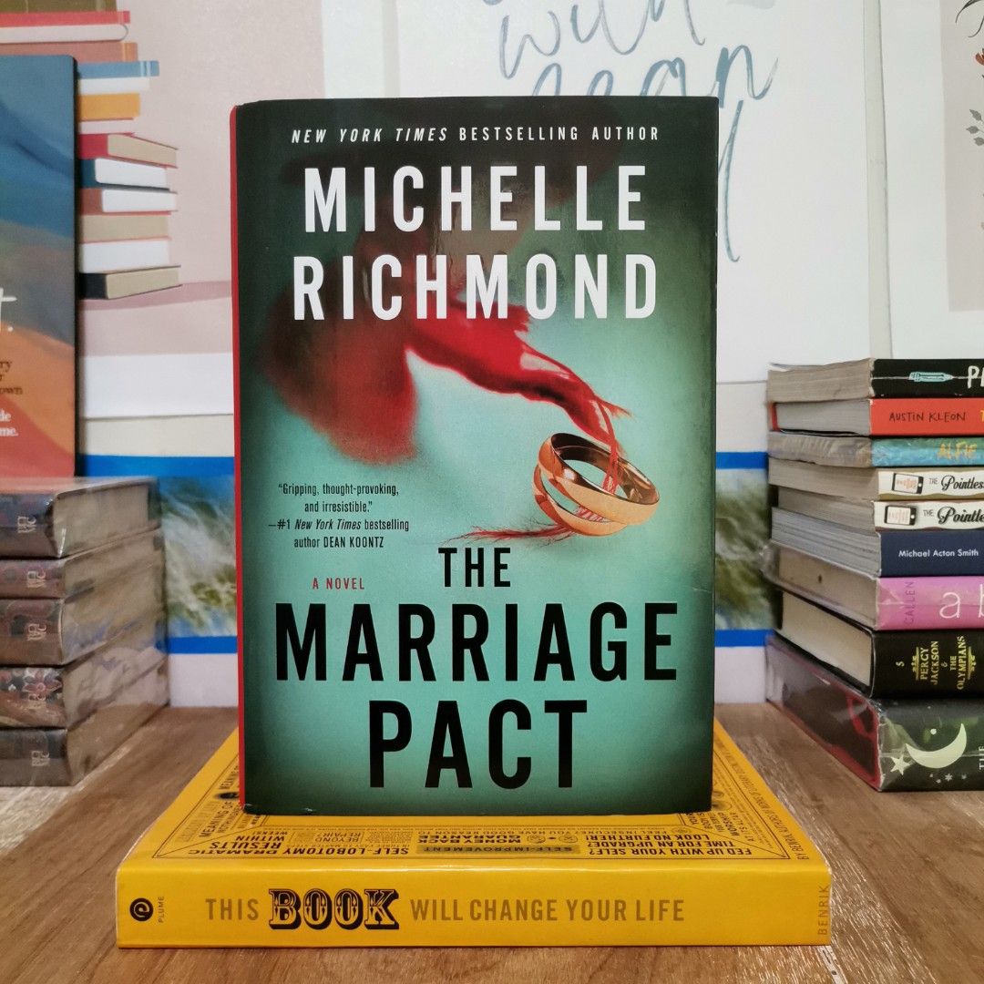 The Marriage Pact by Michelle Richmond [authentic, hard cover], Hobbies ...