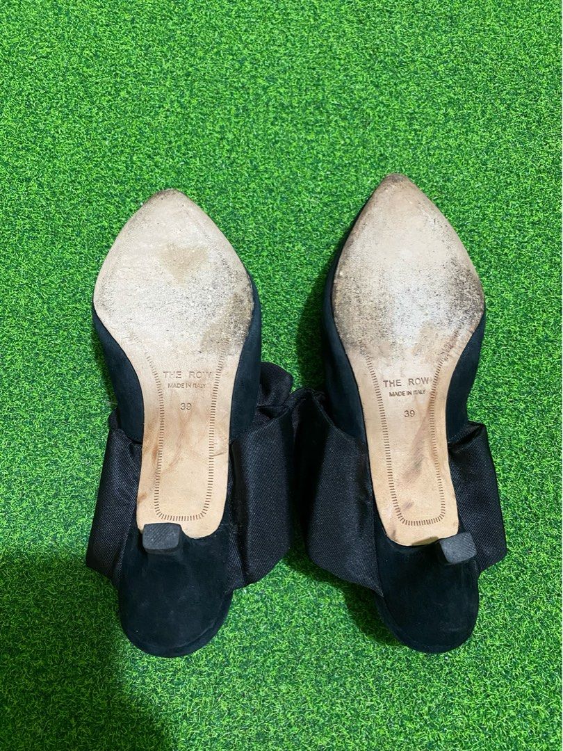 The Row Coco heel mules on Carousell