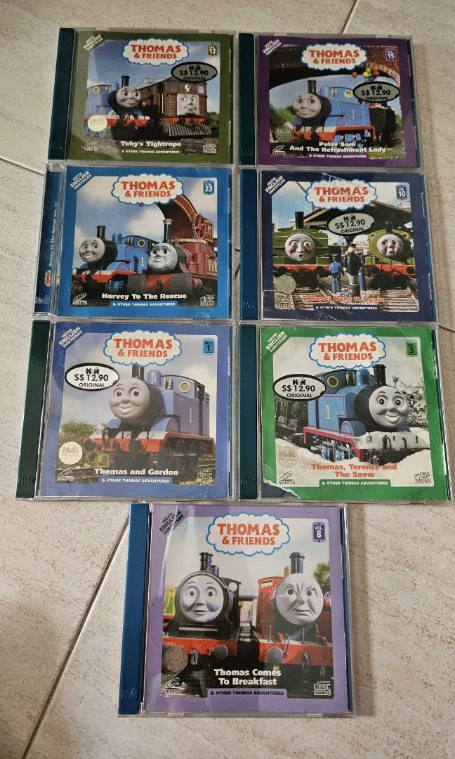 Thomas and friends, Hobbies & Toys, Music & Media, CDs & DVDs on Carousell