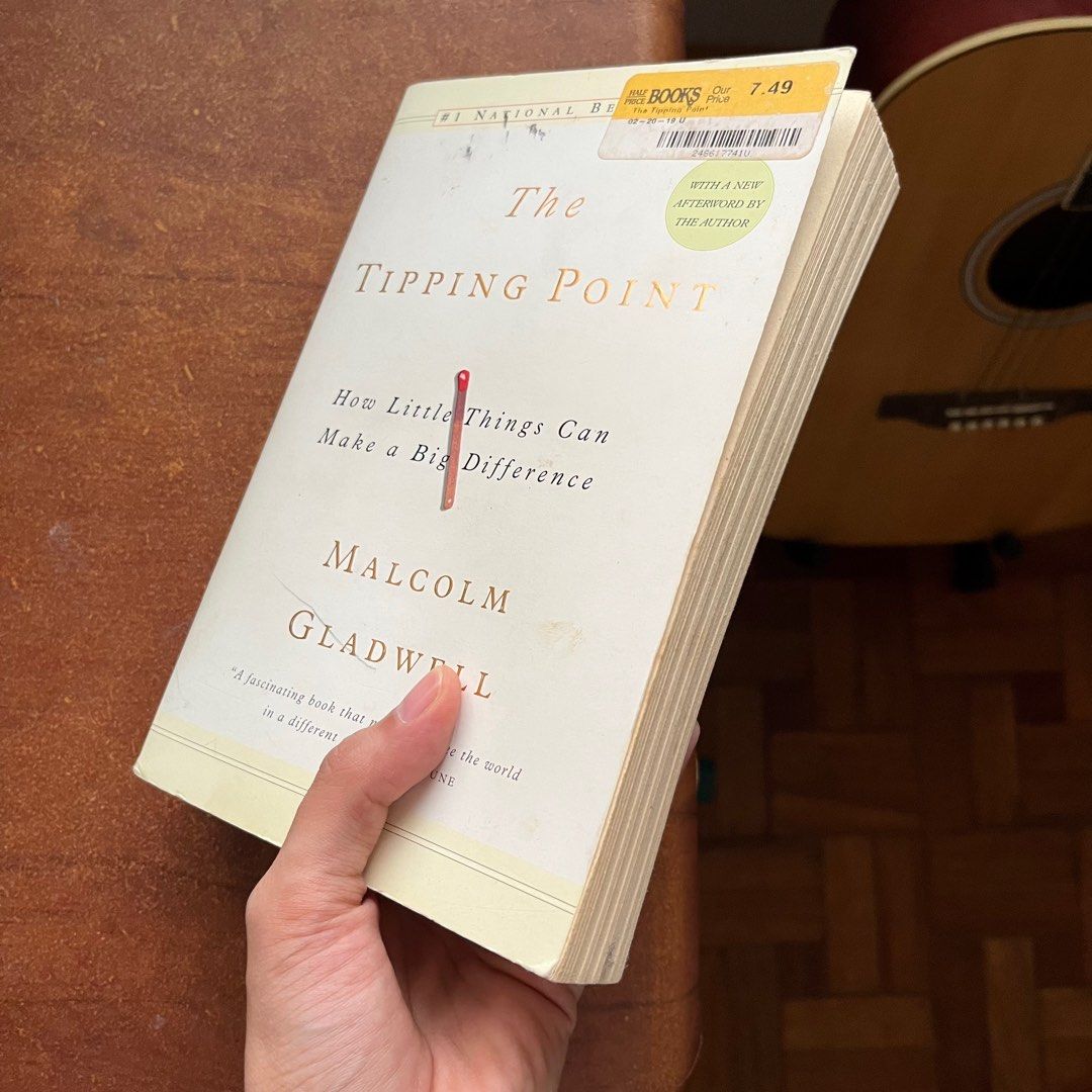 Tipping Point (Big Version) by Malcolm Gladwell, Hobbies & Toys, Books ...