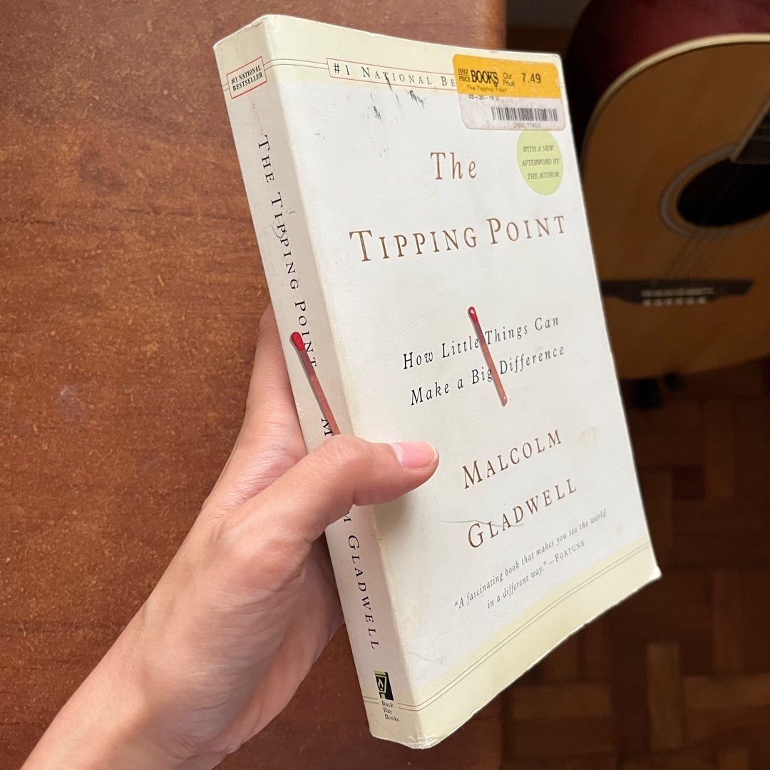 Tipping Point (Big Version) by Malcolm Gladwell, Hobbies & Toys, Books ...