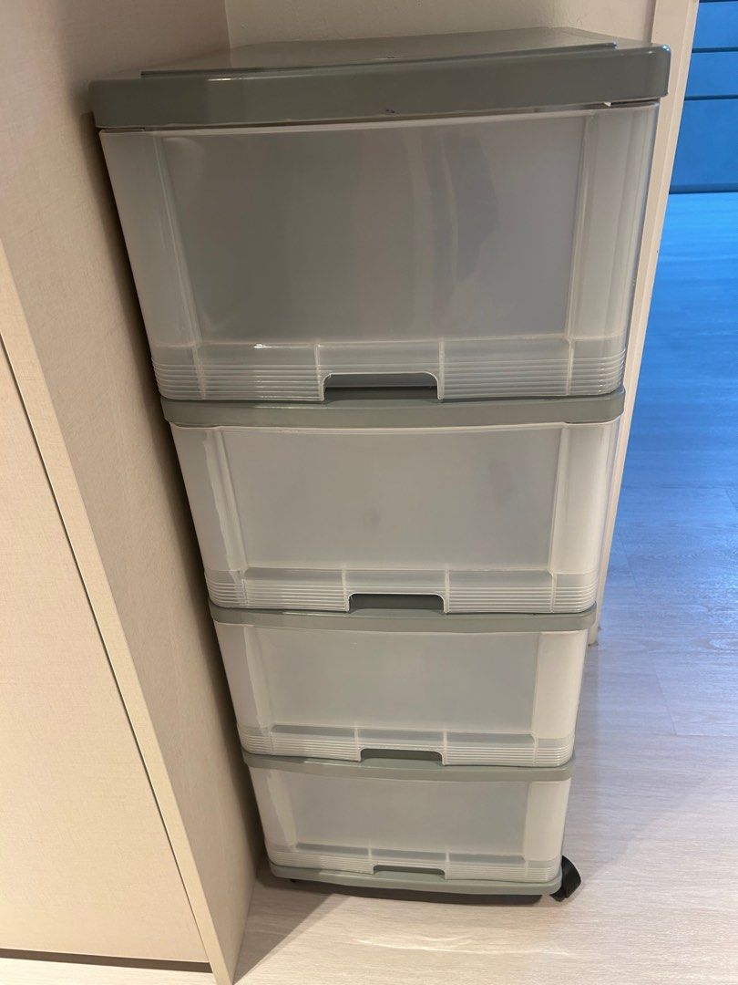Toyogo 4 tier storage drawers, Furniture & Home Living, Furniture ...