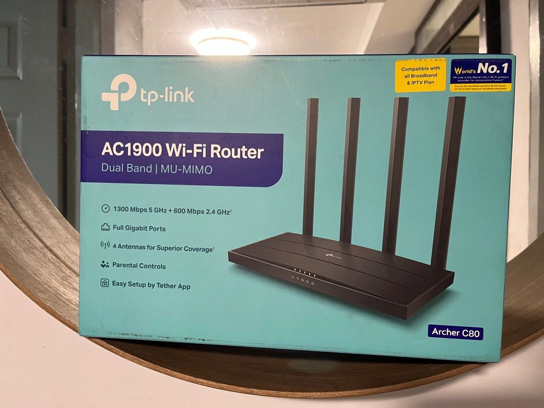 TP Link AC1900 Wifi Router, Computers & Tech, Parts & Accessories ...