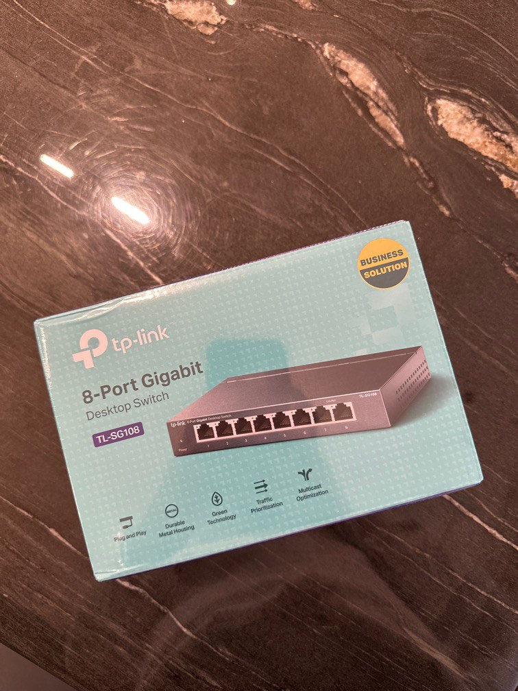 TP-Link 8 Port Gigabit Desktop Switch, Computers & Tech, Office ...
