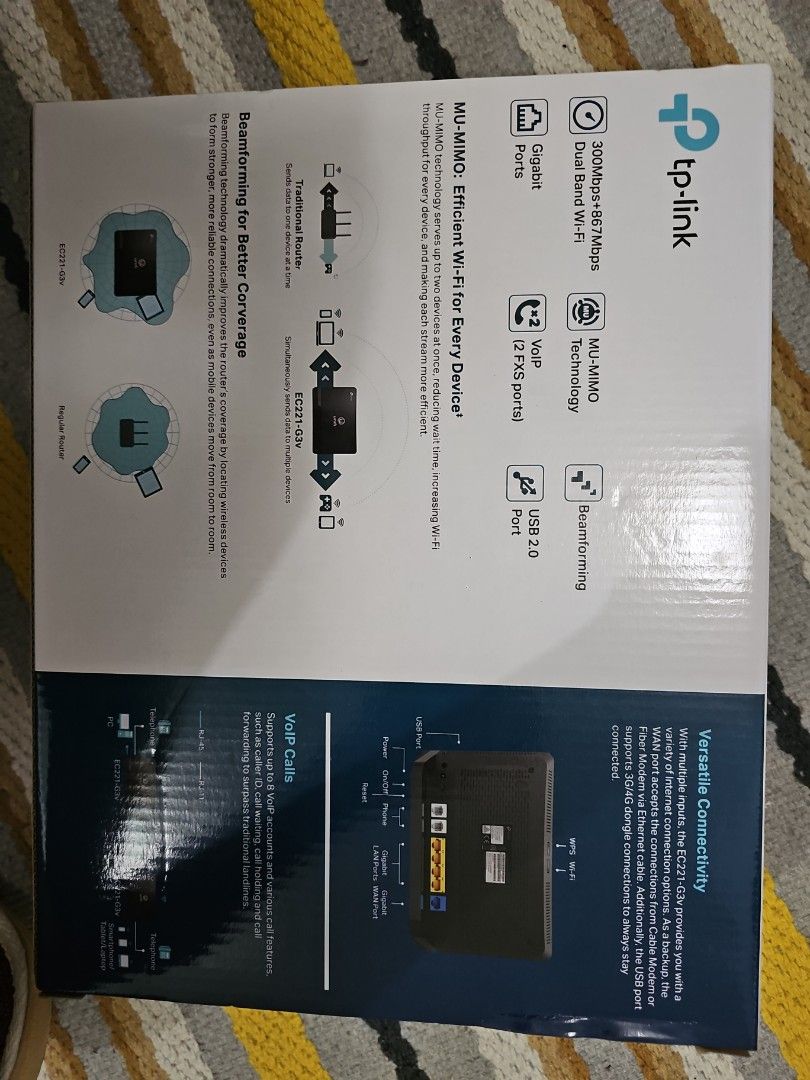 TP-LINK AC1200 ROUTER, Computers & Tech, Parts & Accessories, Other ...