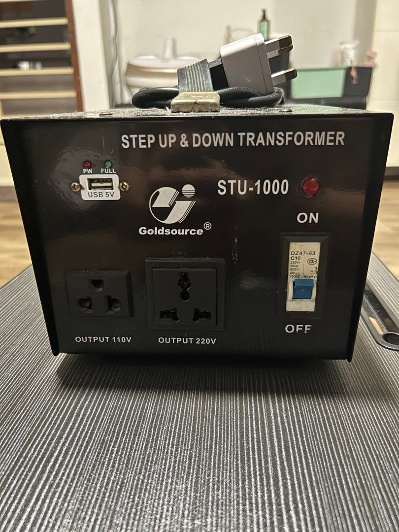 Transformer with usb charger port, TV & Home Appliances, Electrical ...