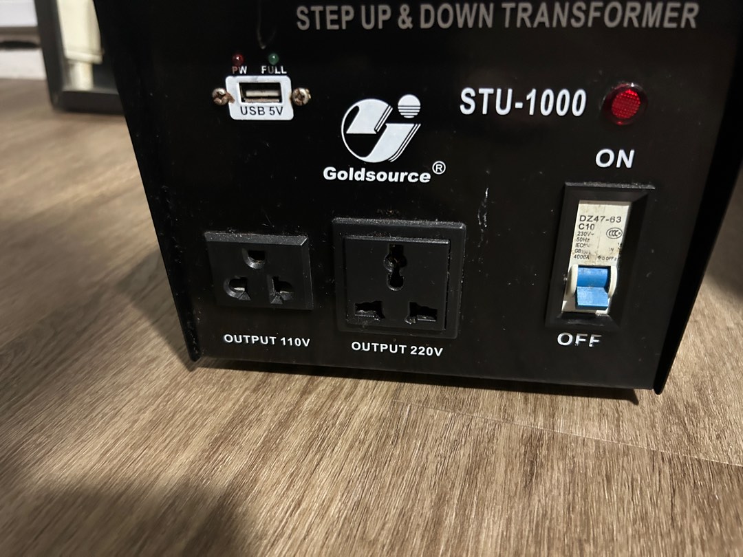 Transformer with usb charger port, TV & Home Appliances, Electrical ...