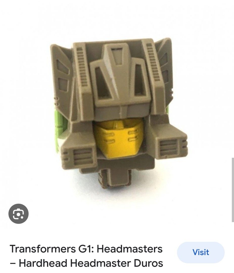 Transformers Headmaster Hardhead head, Hobbies & Toys, Toys & Games on ...