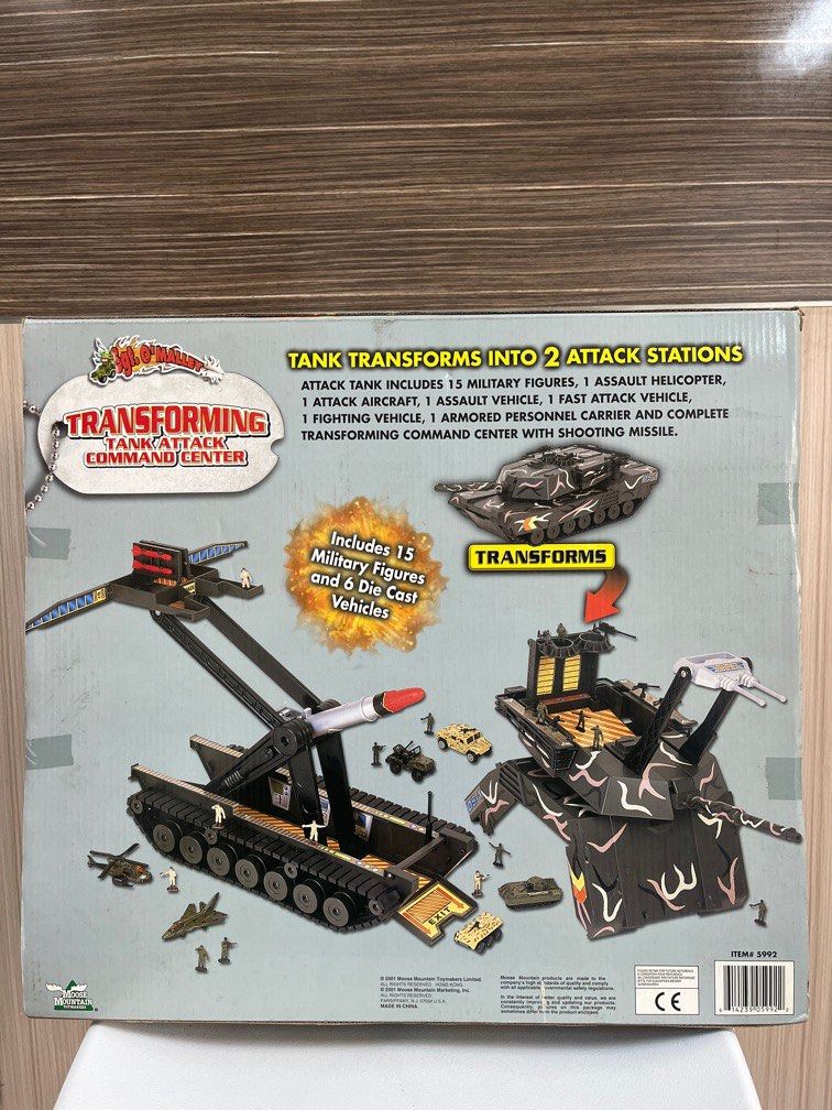 Transforming Tank Attack Command Centre, Hobbies & Toys, Memorabilia ...