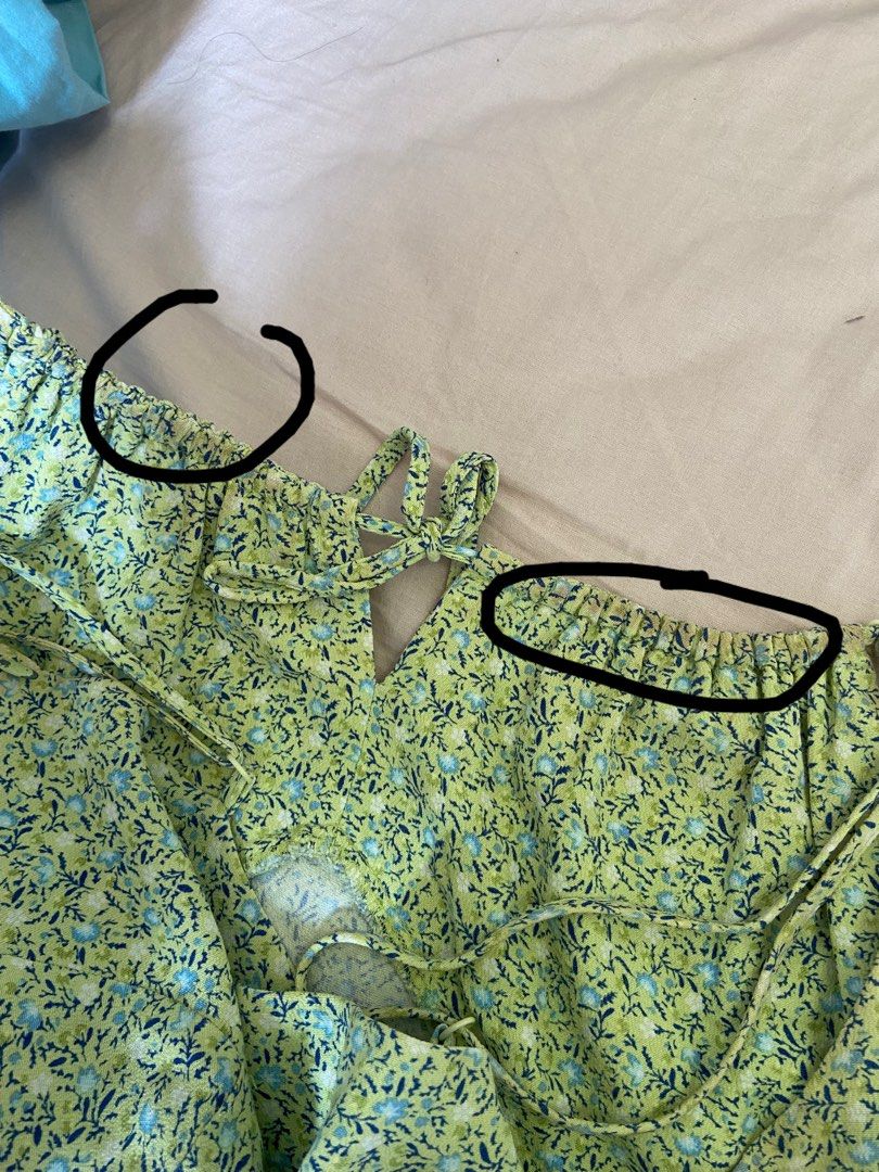 True Vintage 90s Milkmaid Dress, Women's Fashion, Dresses & Sets ...