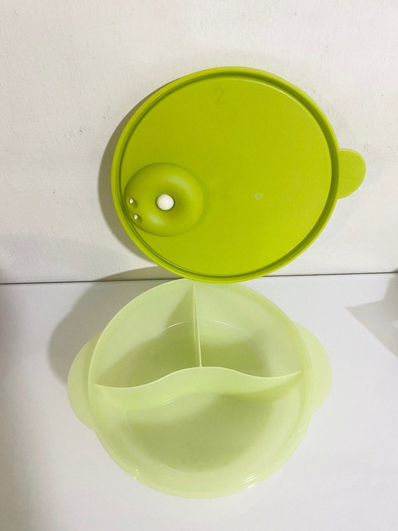 Tupperware Green Yellow Lunch Boxes, Furniture & Home Living ...