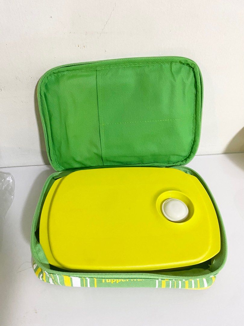 Tupperware Green Yellow Lunch Boxes, Furniture & Home Living ...