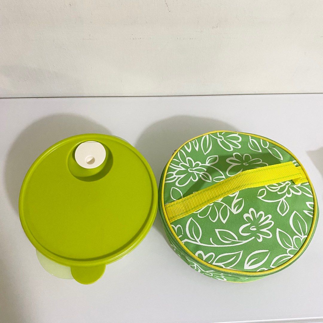 Tupperware Green Yellow Lunch Boxes, Furniture & Home Living ...