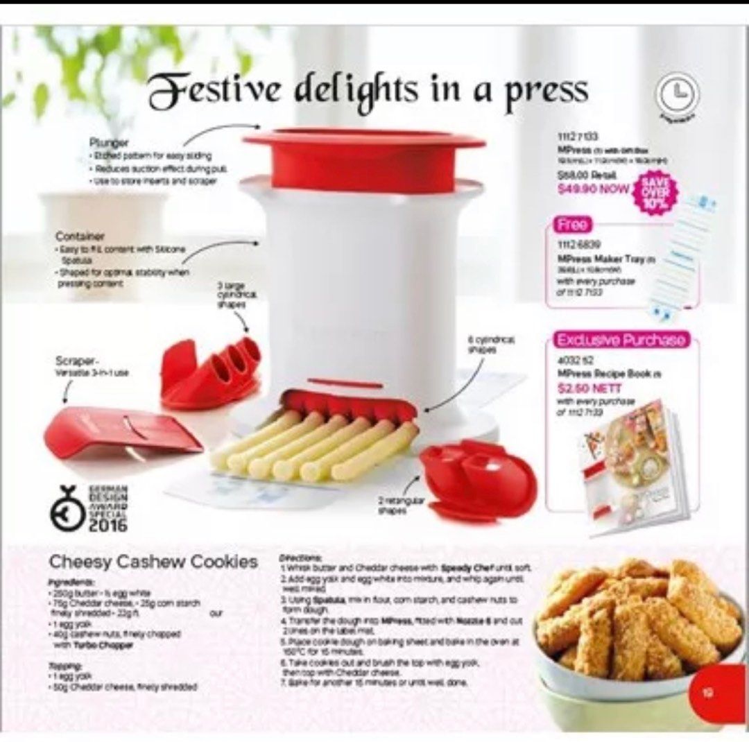 Tupperware M-PRESS, TV & Home Appliances, Kitchen Appliances, Other ...