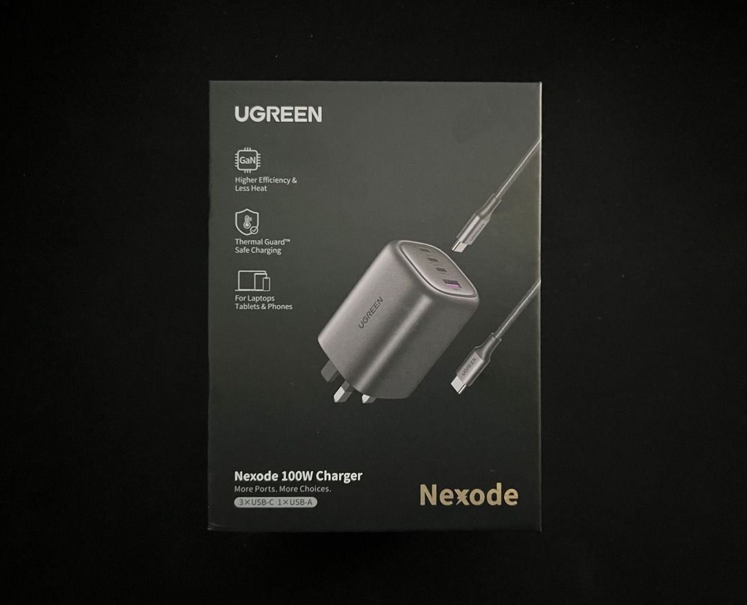 UGREEN Nexode 100W USB C 4-Port GaN Charger (100W 2M Cable Included), Mobile Phones & Gadgets ...