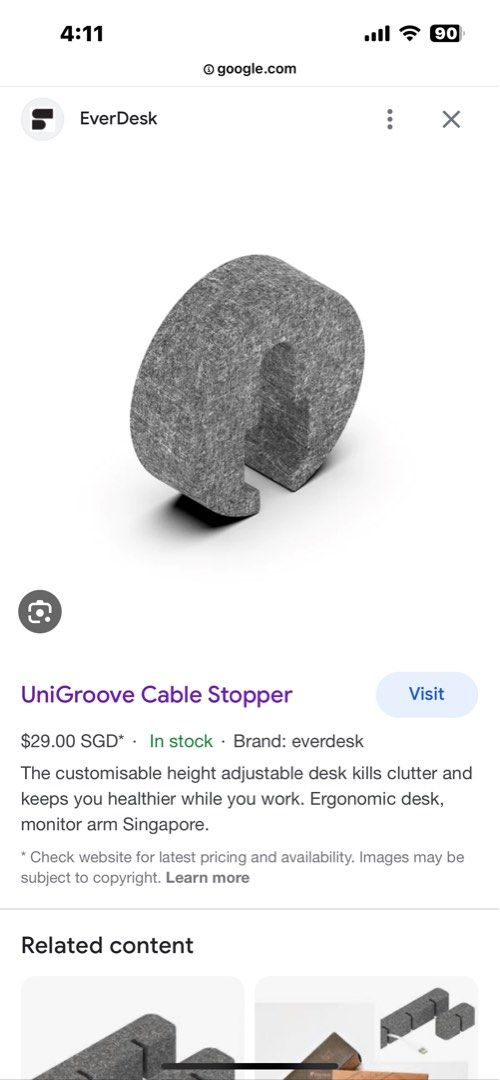 UniGroove NorthDay Cable Stopper, Mobile Phones & Gadgets, Mobile ...