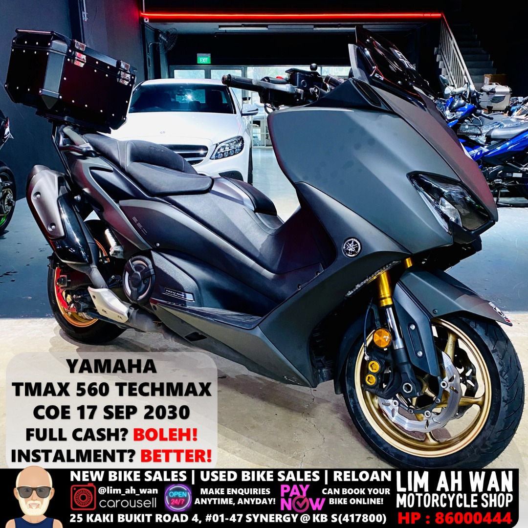 USED Yamaha TMAX 560 Techmax, Motorcycles, Motorcycles for Sale, Class ...