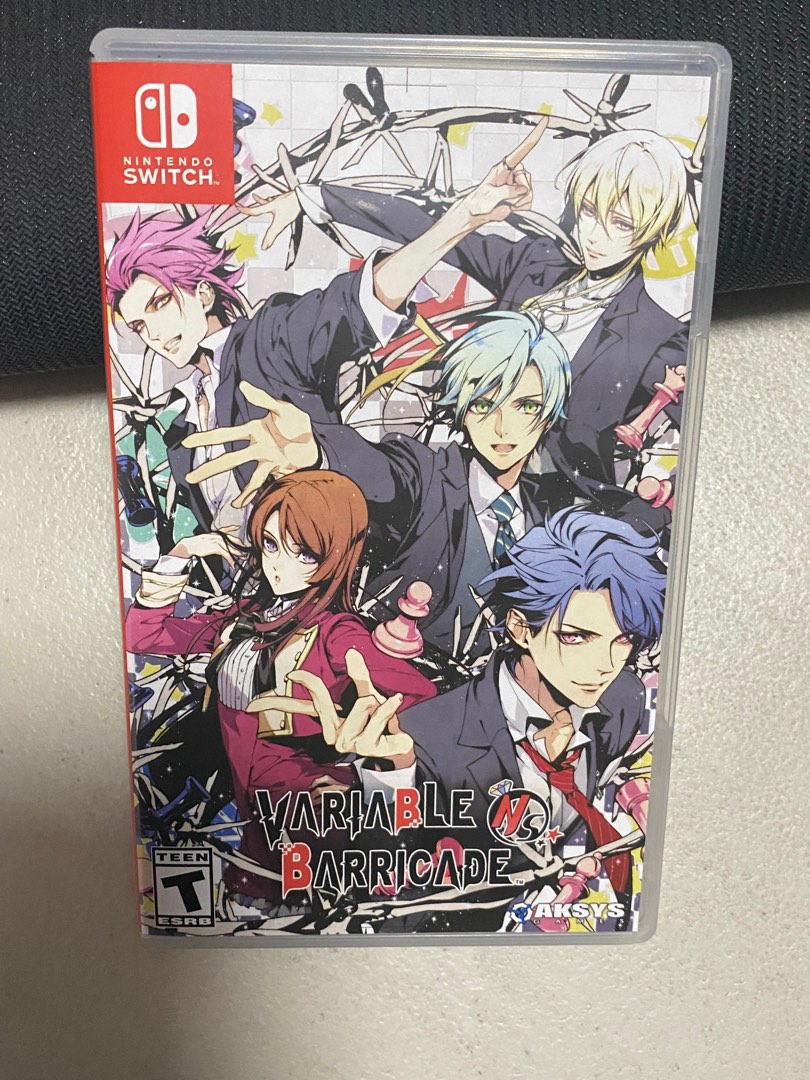 variable barricade - nintendo switch otome game - with exclusive card sets, Video Gaming, Video ...