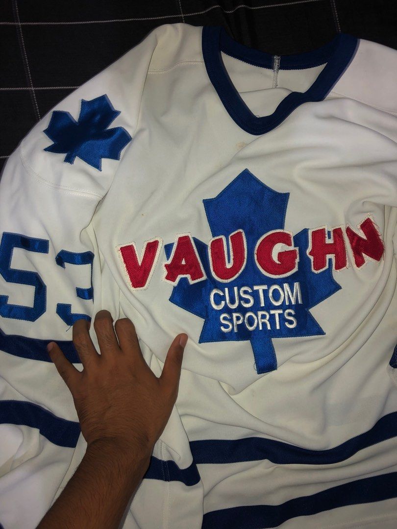 Vaughn Custom Sports Hockey Jersey, Men's Fashion, Coats, Jackets and ...