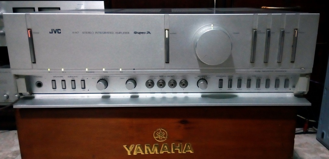 VICTOR / JVC A-X7 class SUPER A amplifier, Audio, Other Audio Equipment ...