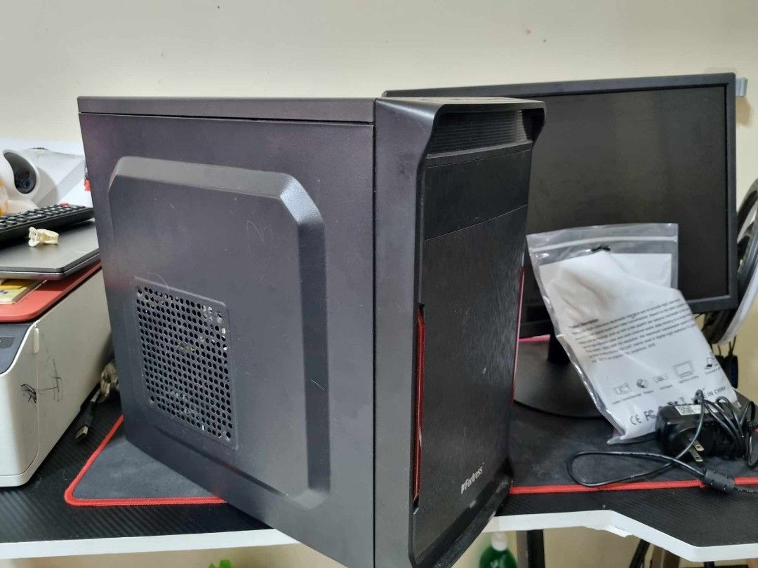 Viewplus 19inch monitor and Micro ATX pc case, Computers & Tech, Parts ...