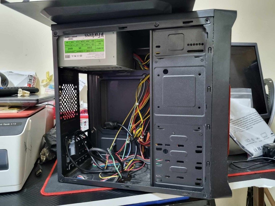 Viewplus 19inch monitor and Micro ATX pc case, Computers & Tech, Parts ...