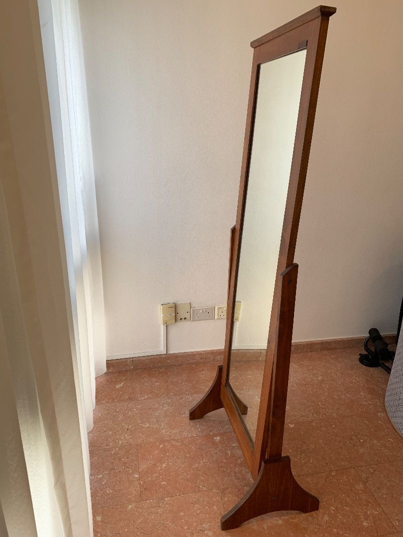 Vintage full length solid wood mirror - Picket & Rail, Furniture & Home ...