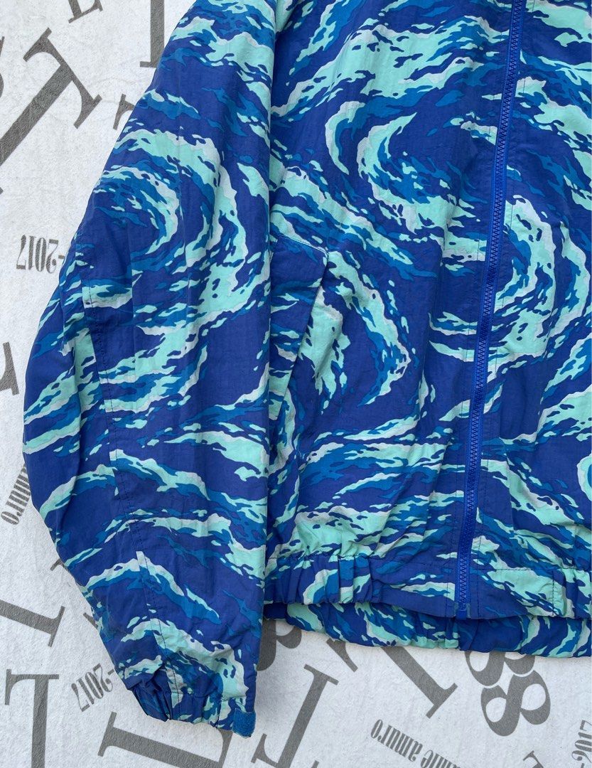 Vintage Helly Hansen Flame Blue Fire Bomber Jacket, Men's Fashion ...