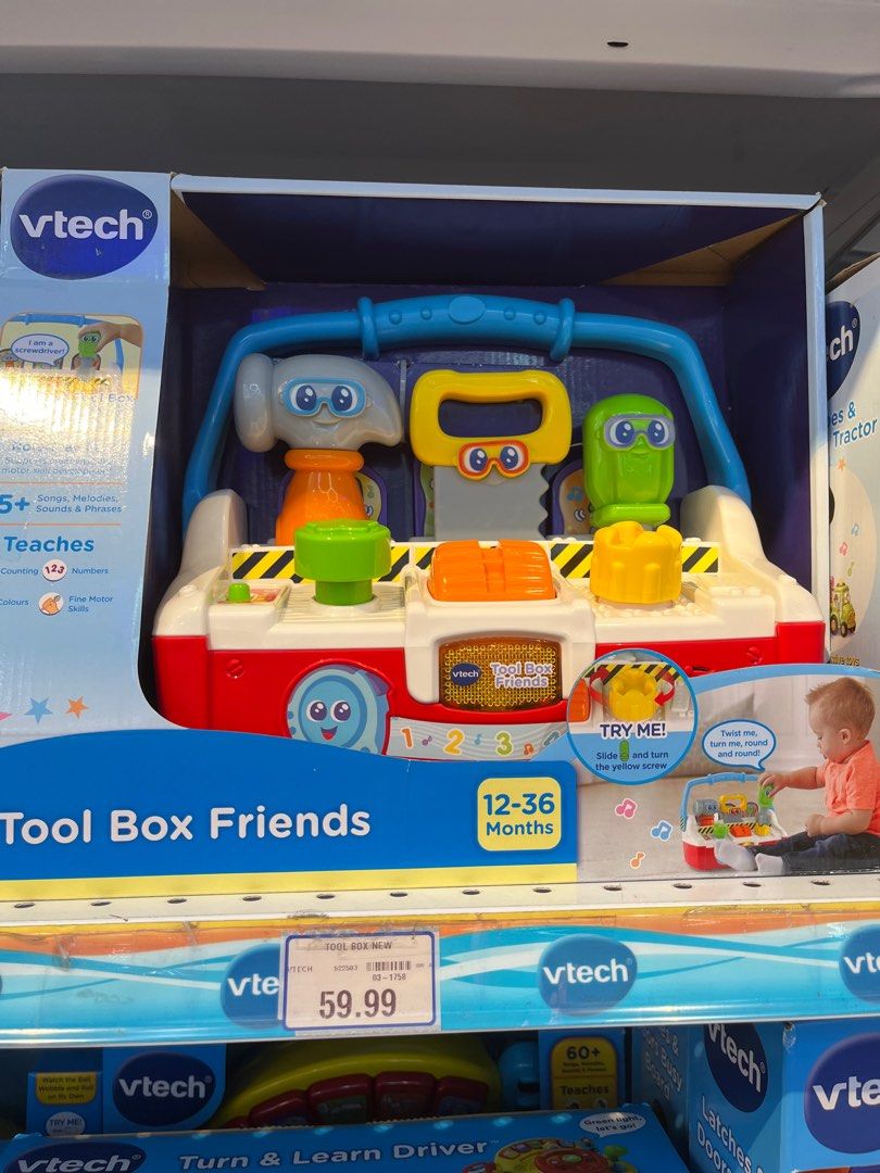 Vtech tool box toy for 12-36 months, Babies & Kids, Infant Playtime on ...