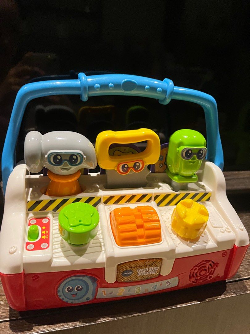 Vtech tool box toy for 12-36 months, Babies & Kids, Infant Playtime on ...