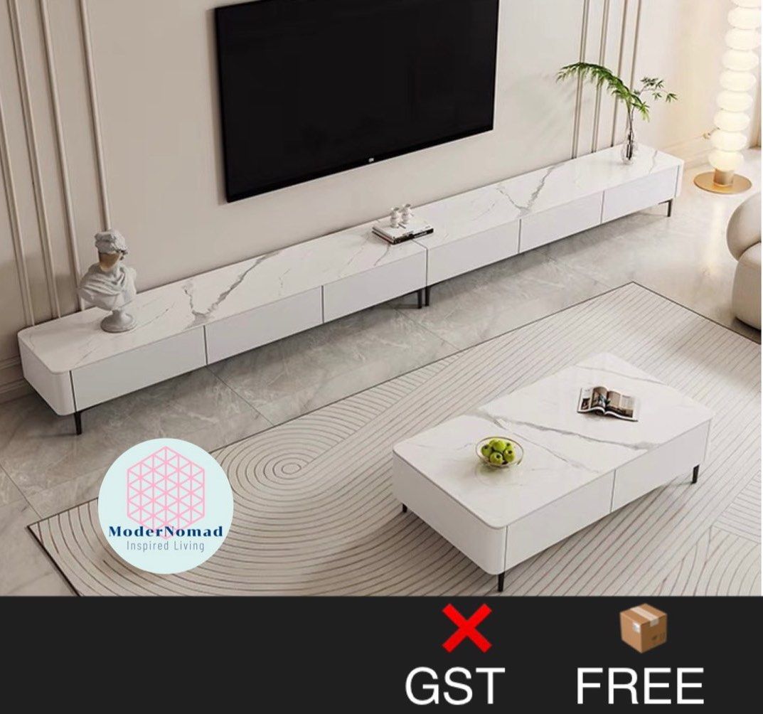 Wall Mount TV Console Sideboard TV Cabinet Music Console Table Wall ...