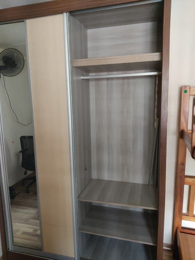 Wardrobe with sliding door, Babies & Kids, Baby Nursery & Kids ...