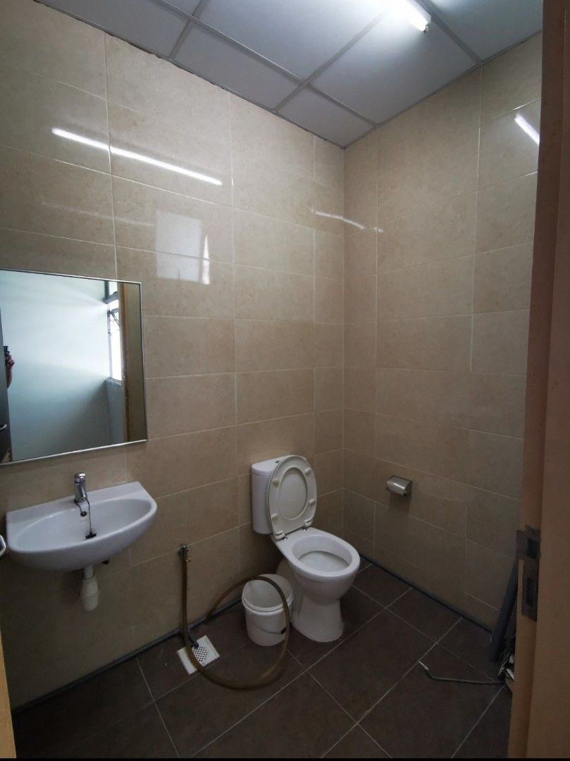 Window with private toilet room/office at Woodlands Bizhub, Property ...