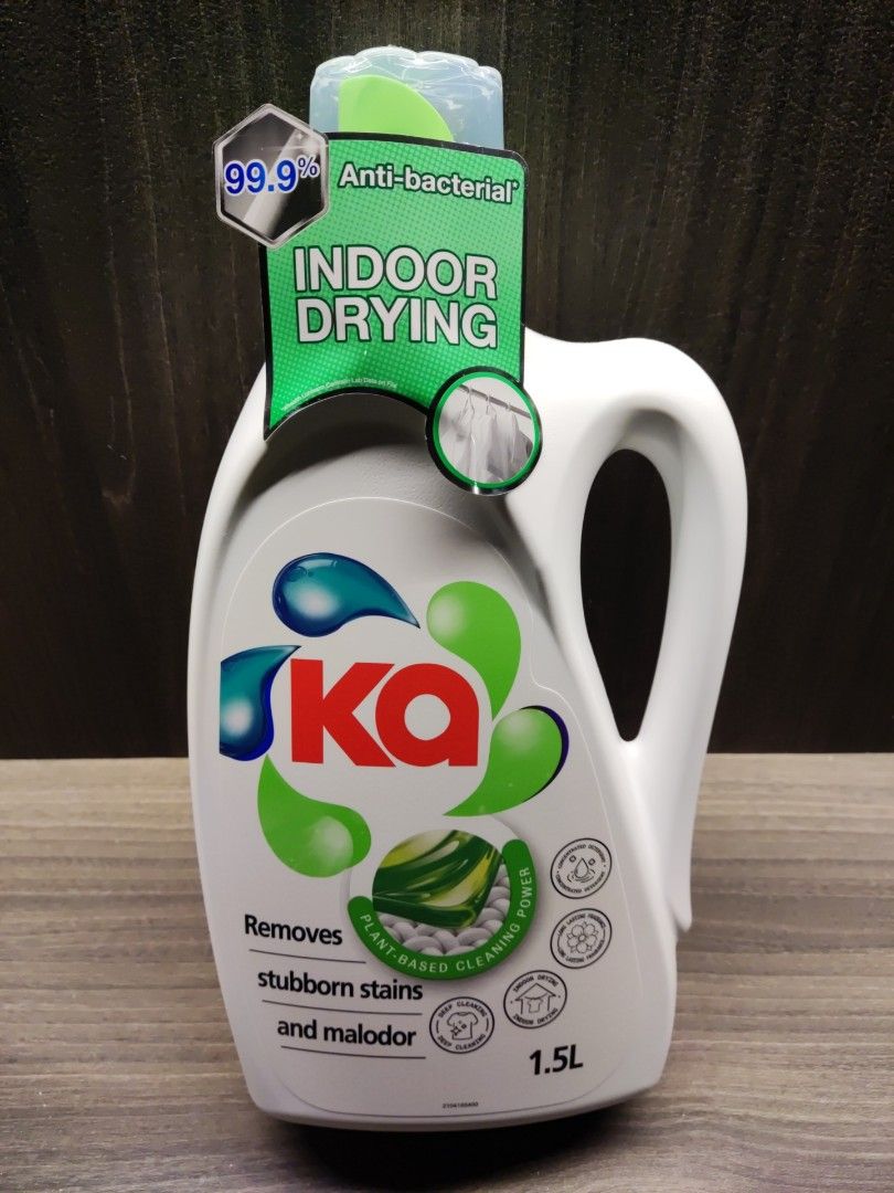 [Woodleigh Deal Only] KA Anti-bacterial Indoor Drying Concentrated Laundry Liquid Detergent 1.5L ...