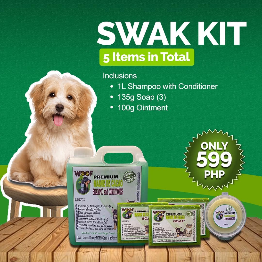 WOOF MDC SWAK KIT ( 599 PESOS ), Pet Supplies, Health & Grooming on ...