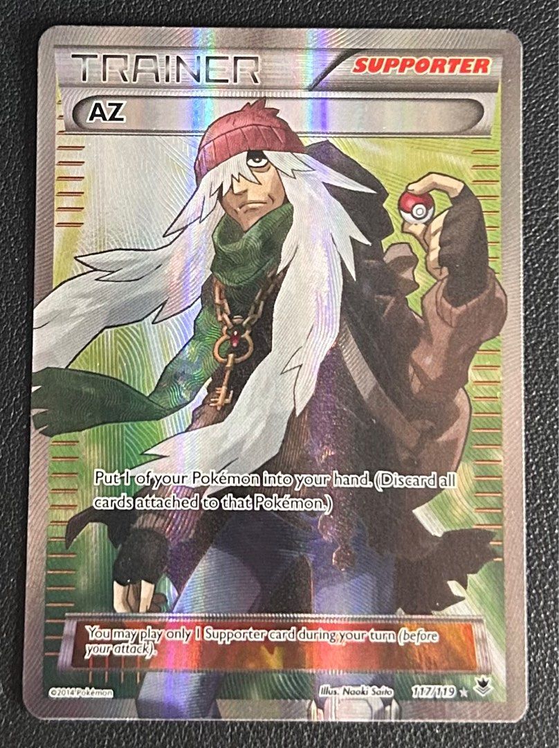 WTS - AZ trainer Pokemon card, Hobbies & Toys, Toys & Games on Carousell