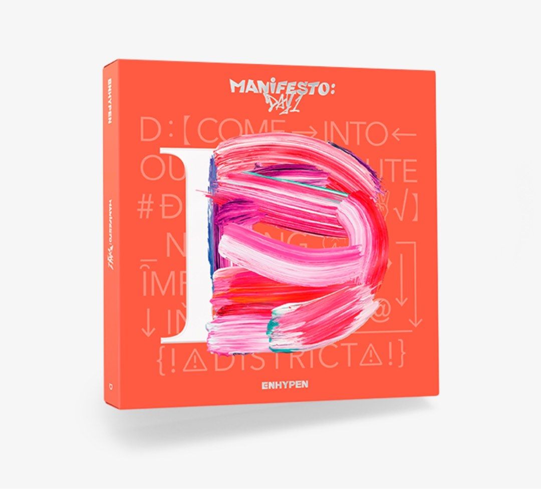 wts lfb enhypen enha cheap album manifesto day one mdo engene d ...