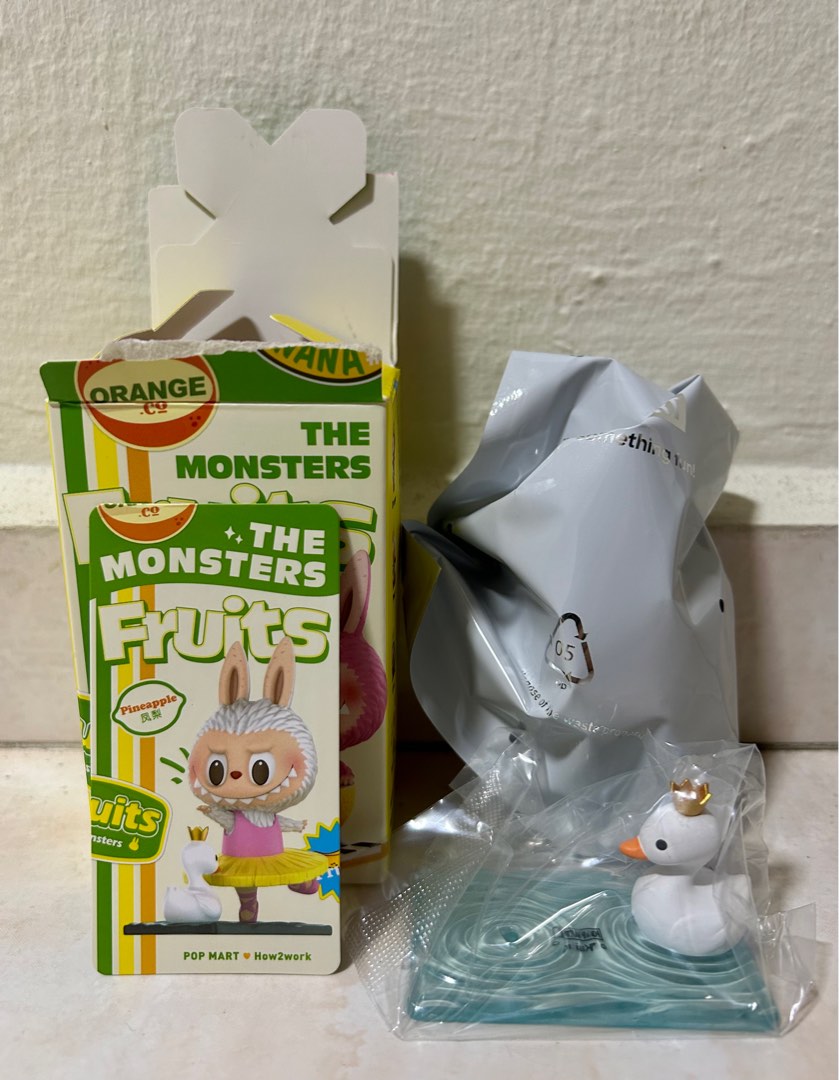 WTS Popmart Labubu The Monsters Fruits Series (Pineapple), Hobbies ...