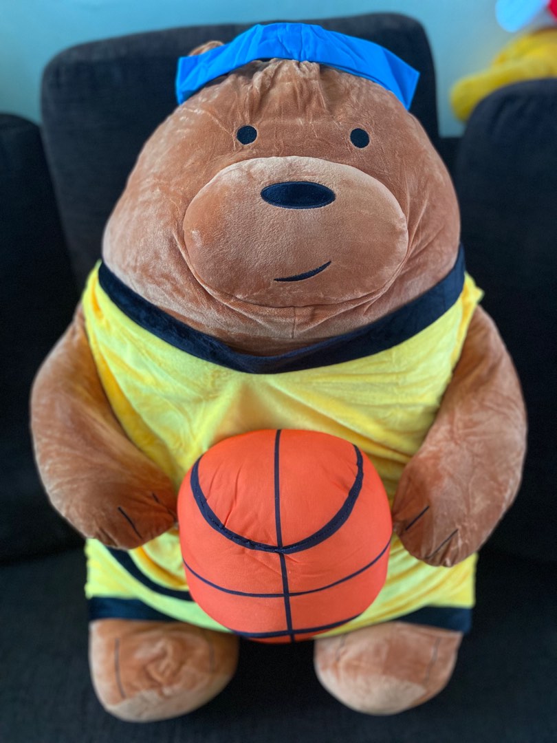 XL We Bare Bear Basketball, Hobbies & Toys, Toys & Games on Carousell