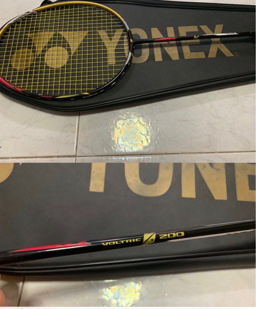 Yonex Voltric 200 Lin Dan Special Edition Badminton Racket, Sports Equipment, Sports & Games ...