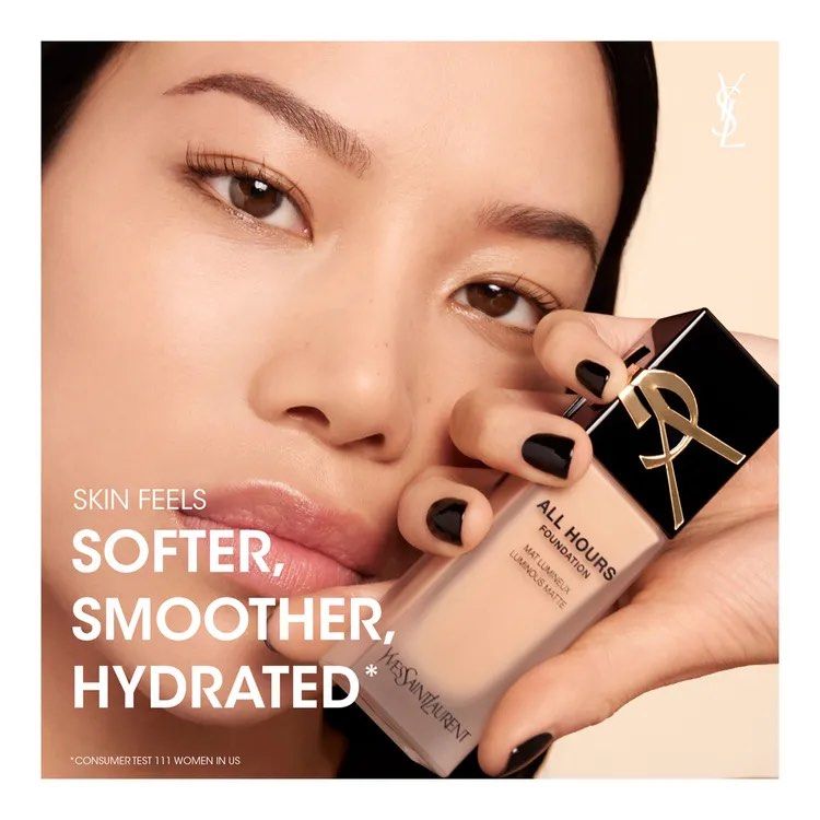 YSL Yves Saint Laurent: All Hours Foundation Luminous Matte, Beauty & Personal Care, Face ...