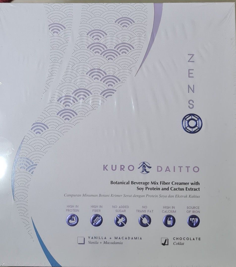 Zenso Kuro Daitto, Health & Nutrition, Health Supplements, Health Food ...